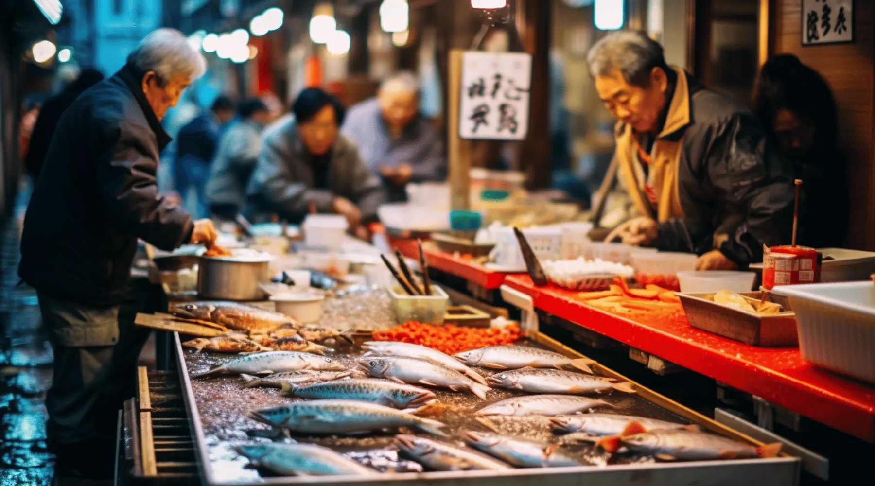 Ayu Sweetfish Fish in Traditional Cuisine of Japan